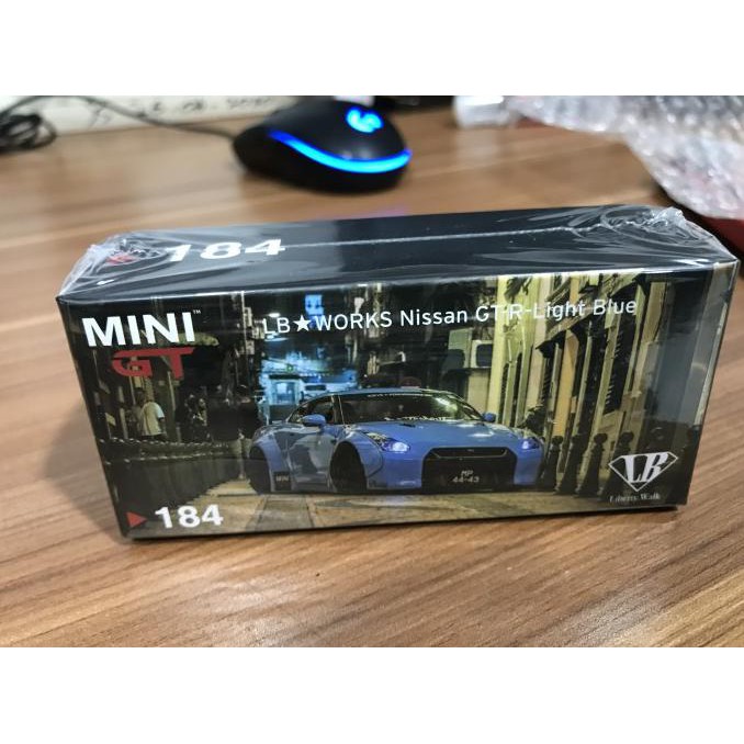 Jual MGT Mini GT LBWK R35 Light Blue (Macau Exclusive) | Shopee Indonesia