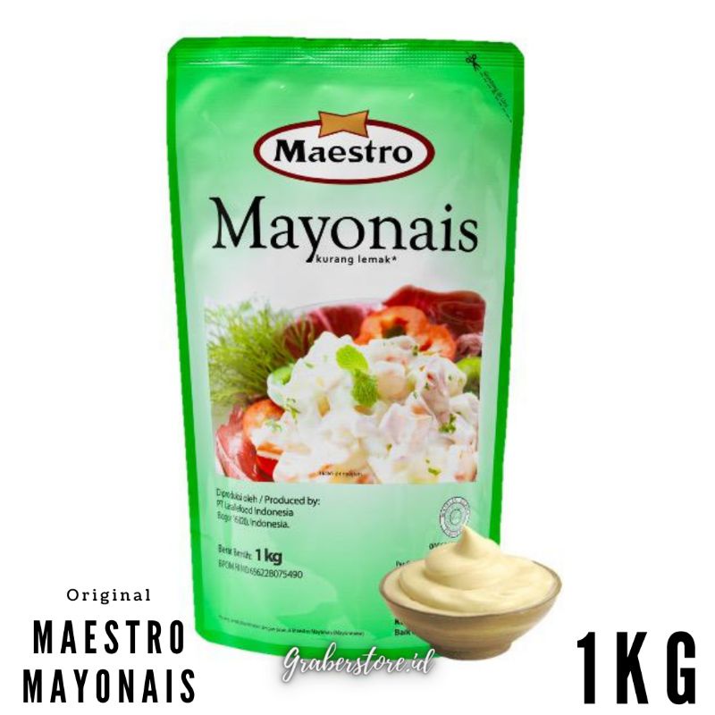 Jual Maestro Mayonaise Original 1KG | Shopee Indonesia