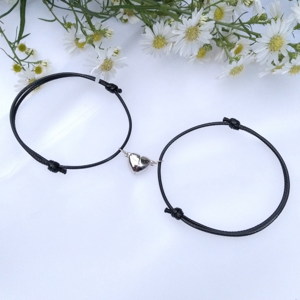 Jual Gelang Magnet Love Couple 2 pcs | Shopee Indonesia