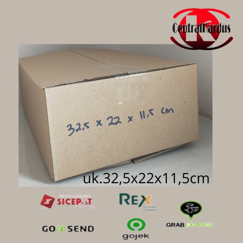 Jual (ISI 10PCS) box kardus kotak uk 32,5x22x11,5cm kardus gift ...