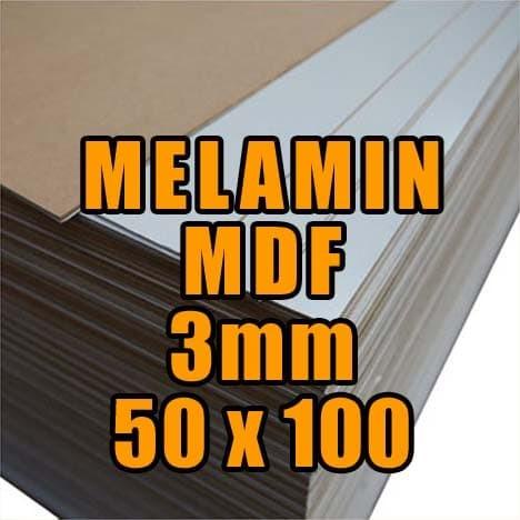 Jual Kayu | Melamin Putih Glossy Ukuran (50X100)Cm Papan Kayu Mdf 3Mm ...