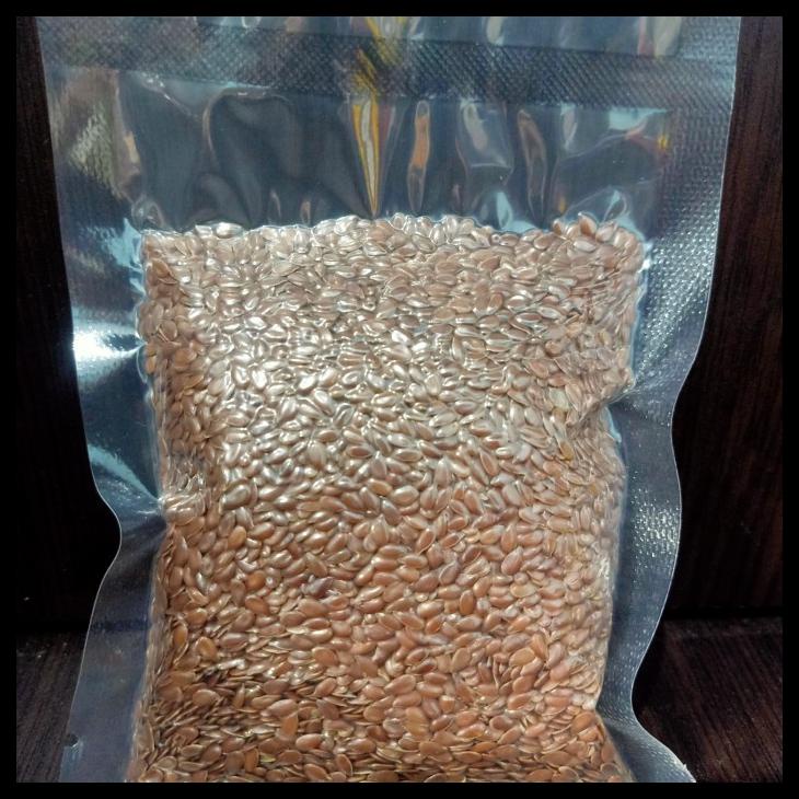Jual Biji Linseed 100Gr - Flaxseed - Flaks Seed Biji Rami Pakan Burung ...
