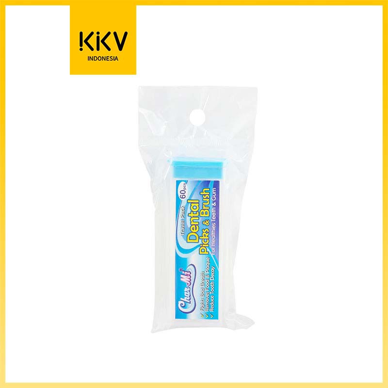Jual KKV - Charmi Toothpick and Brush Tusuk Gigi Isi 180pcs dan 60pcs ...