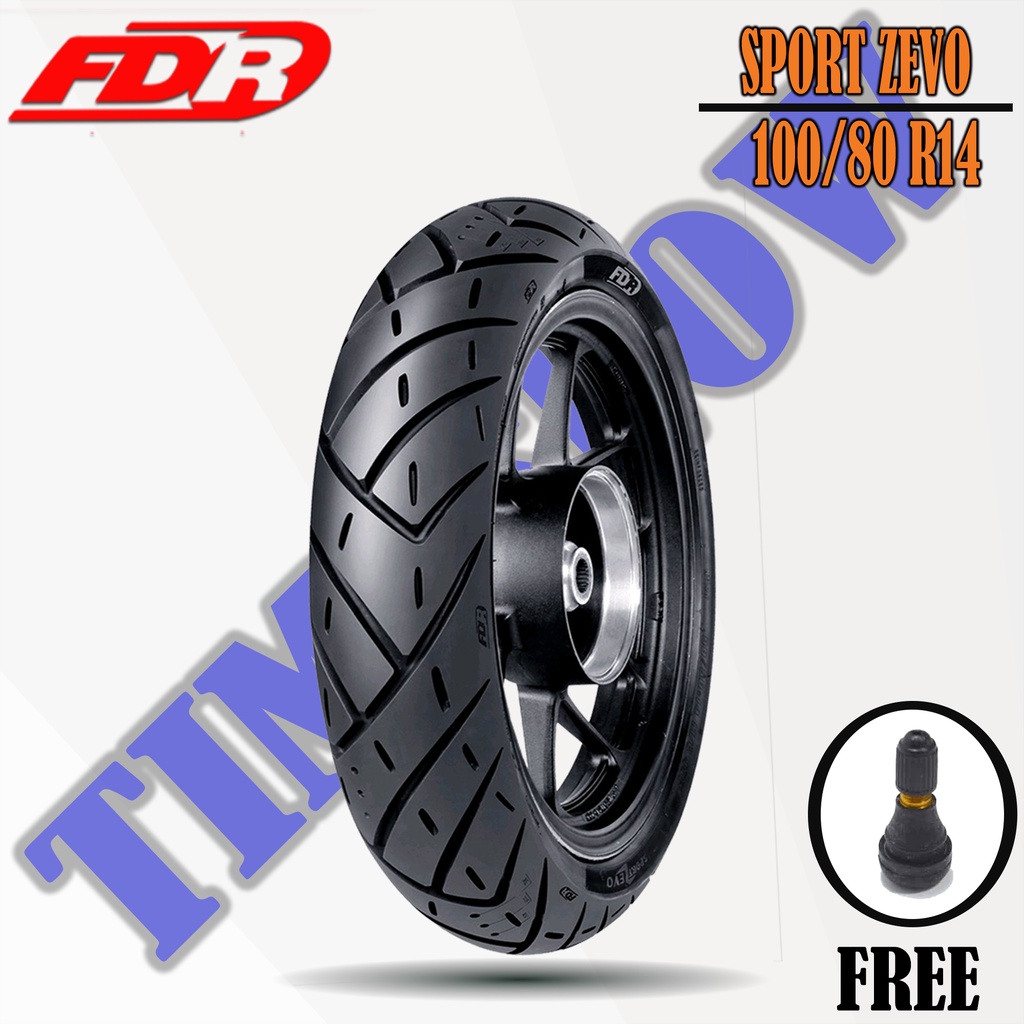 Jual Ban Depan Motor HONDA PCX // FDR SPORT ZEVO 100/80 Ring 14 Tubeless | Shopee Indonesia