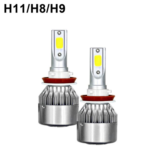 Jual Lampu C6 LED H8 H9 H11 Soket Socket 36W Cob Mobil Headlamp Lampu ...