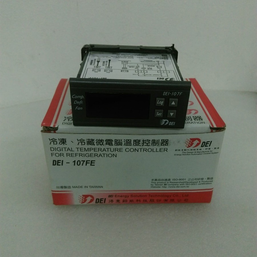 Jual Digital Temperatur Controller DEI 107FE untuk freezer atau Chiller ...