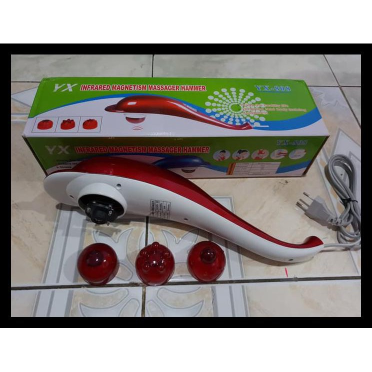 Jual Alat Pijat Refleksi Dolphin Magnetism Hammer Massager YX-808 ...