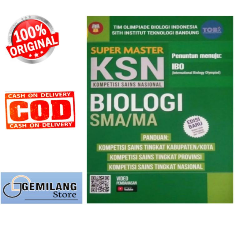 Jual SUPER MASTER KSN BIOLOGI SMA/MA | Shopee Indonesia