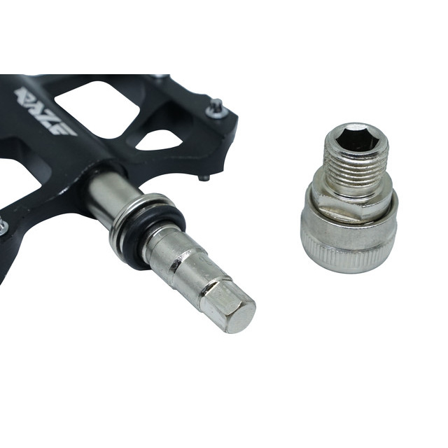 Jual PEDAL AL RAZE 08 W/QR FOLDING 3 BEARING BLACK | Shopee Indonesia