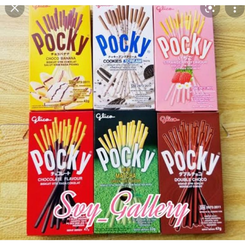 Jual Biscuit Glico Pocky 47g all varian Rasa | Shopee Indonesia
