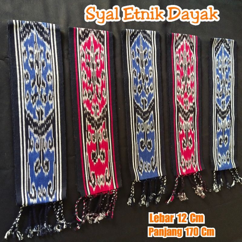 Jual Syal Etnik Dayak Kalimantan | Shopee Indonesia