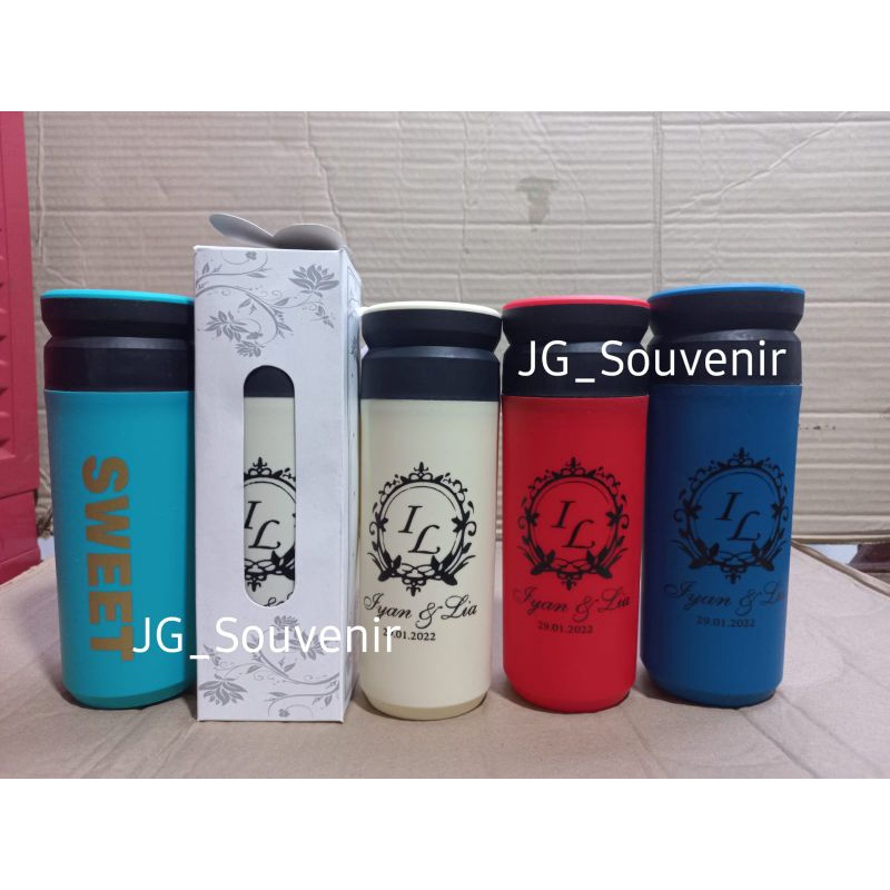 Jual BOTOL MINUM KACA / BOTOL SWEET CETAK NAMA KEMAS BOX SOUVENIR ...