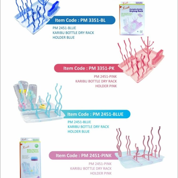 Jual Rak Botol - Portable Bottle Drying Rack - Rak Pengering Botol Susu ...