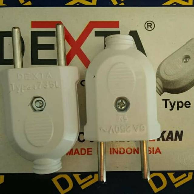 Jual Steker Colokan Listrik 1 Phase Fase DEXTA DX-735L | Shopee Indonesia