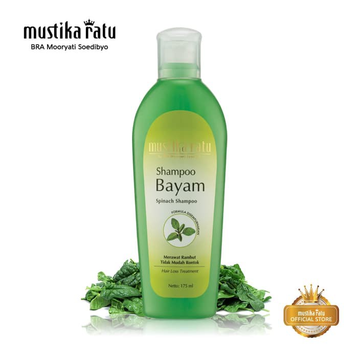 Jual TOKOBARU Mustika Ratu Shampoo Bayam 175 mL | Shopee Indonesia