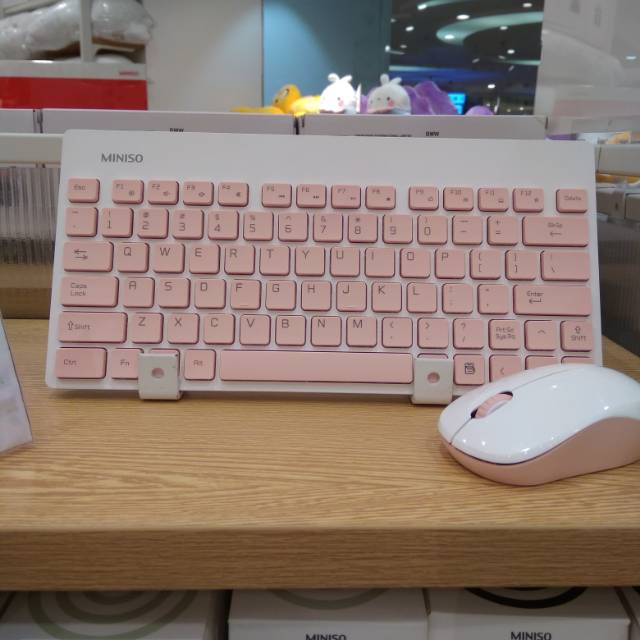 Jual MINISO WIRELESS SET MOUSE & KEYBOARD | Shopee Indonesia