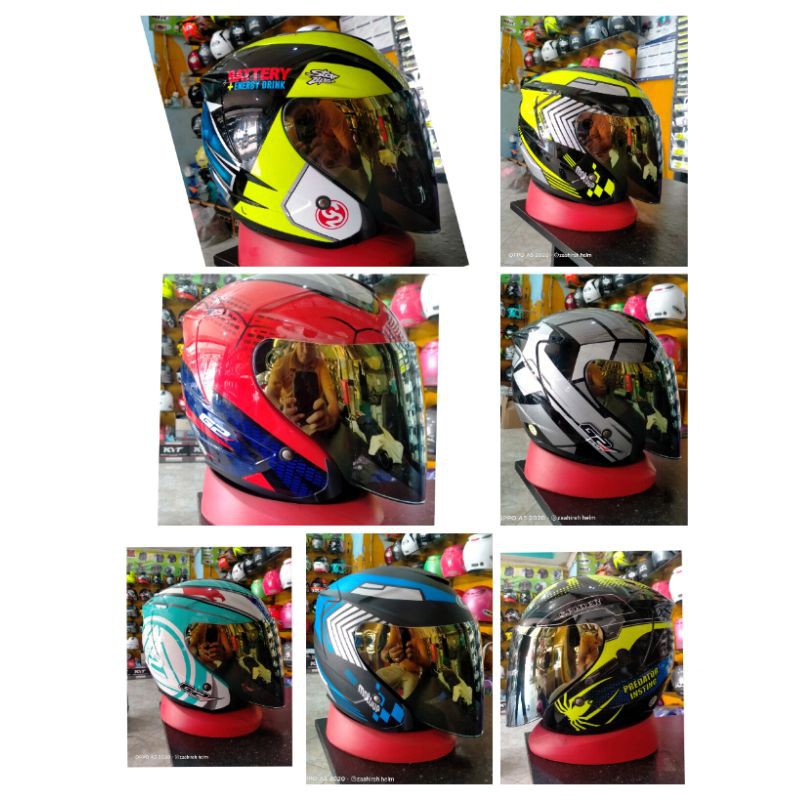 Jual G2 optimax+visior venom gold-HELM G2 OPTIMEX+VISOR-HELM G2 HELM ...