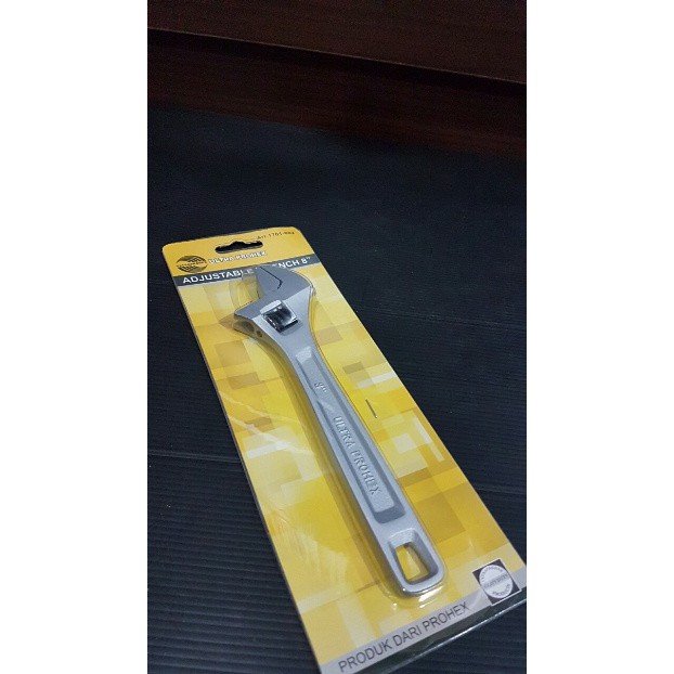 Jual KUNCI INGGRIS 8 INCI ULTRA PROHEX / ADJUSTABLE WRENCH | Shopee ...