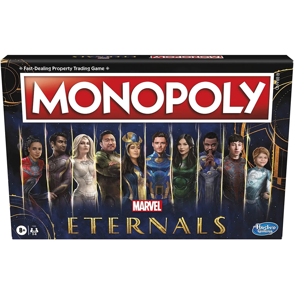 Jual Mainan MONOPOLY Karakter Marvel Studios' Eternals Edition Board ...