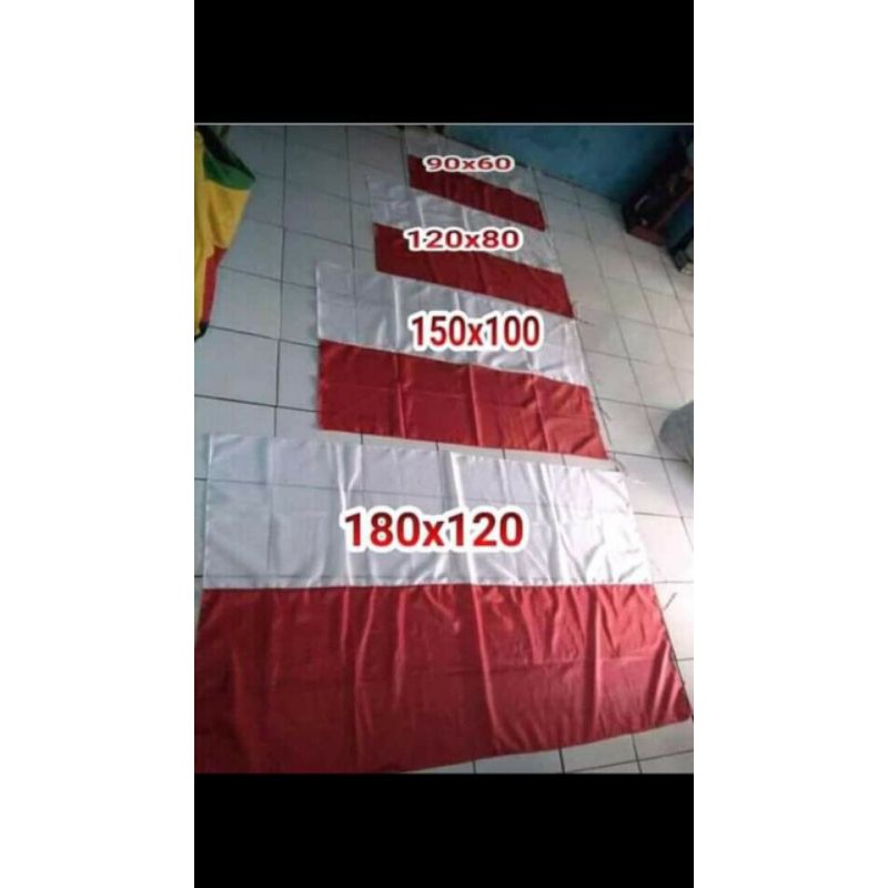 Jual BENDERA MERAH PUTIH ATRIBUT 17 SAN | Shopee Indonesia
