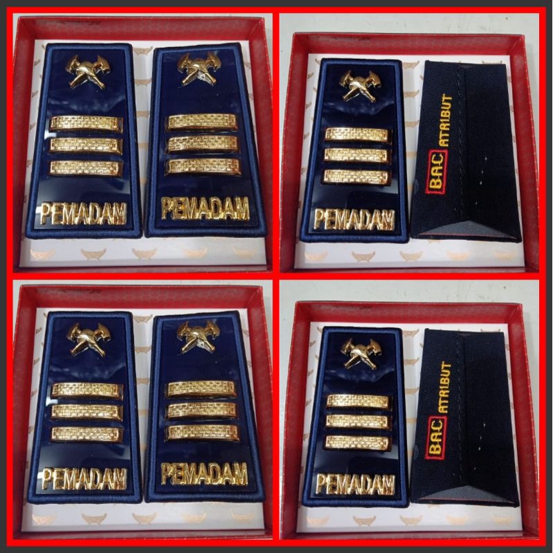 Jual PANGKAT PDH DAMKAR GOLONGAN III C MIKA PANGKAT PDH PEMADAM ...
