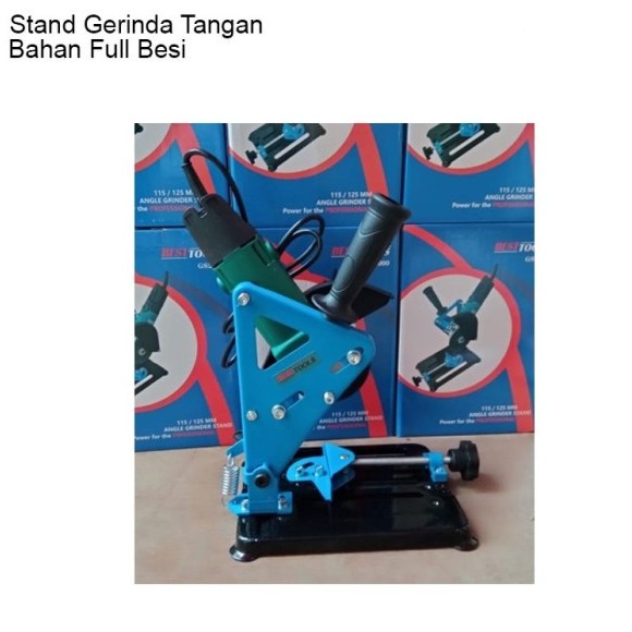 Jual Stand Dudukan Gerinda Tangan merk BESTTOOLS - Angle Stand Grinder ...