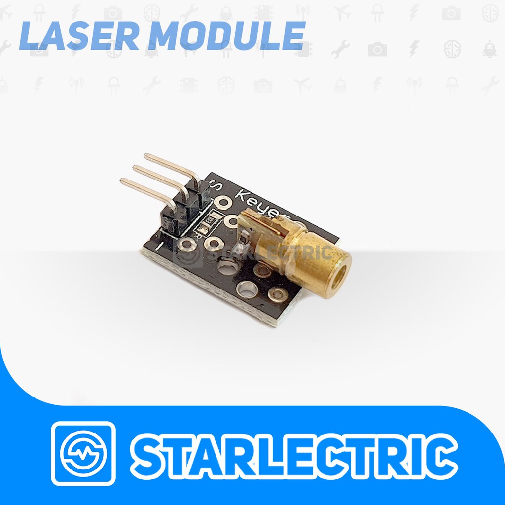 Jual KY-008 650nm Laser sensor Modul Arduino | Shopee Indonesia
