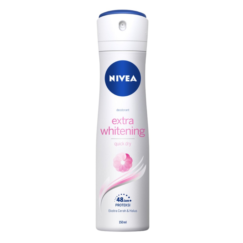 Jual NIVEA DEODORANT SPRAY / DEO SPRAY 150ML ( DEEP / INVISIBLE BLACK & WHITE / COOL KICK ...