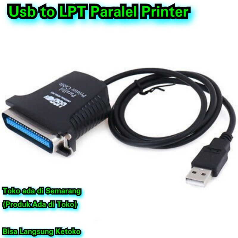 Jual Usb to LPT Kabel Converter Usb to Paralel Printer port Paralel 36 ...