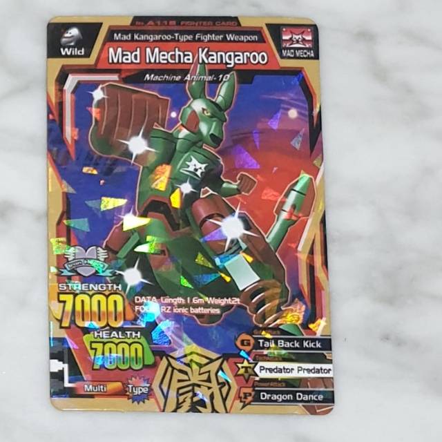 Jual Mainan kartu animal kaiser mad mecha kangoroo | Shopee Indonesia