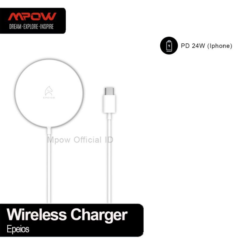 Jual EPEIOS EPPA219A Wireless Charger MagSafe 15W | Shopee Indonesia