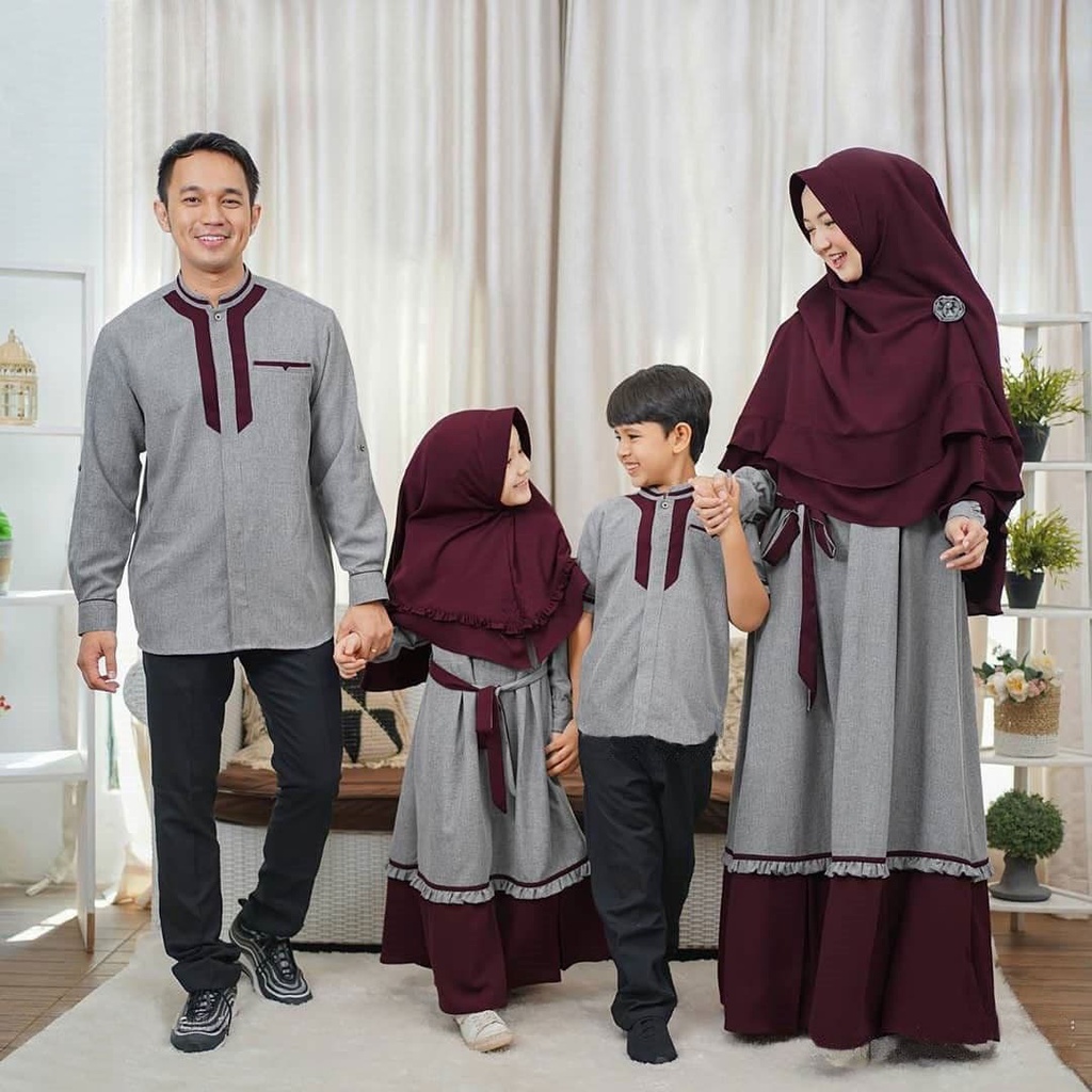 Jual Baju Set Keluarga Family Set Kiano Famset Couple Family Bisa COD ...