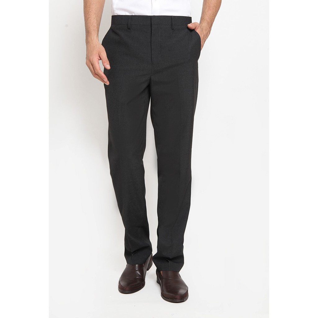 Jual The Executive Regular Long Pants 1-LPRBSC519O051 Dark Grey ...