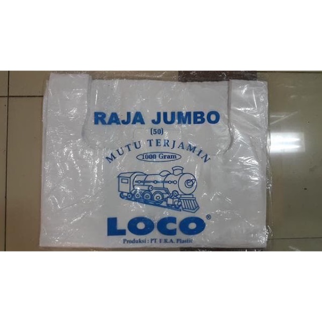 Jual Plastik Putih Raja JUMBO - Kresek Putih - Kantong Plastik RAJA ...
