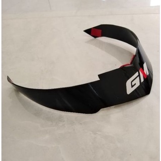 Jual spoiler helm gm race pro Black | Shopee Indonesia