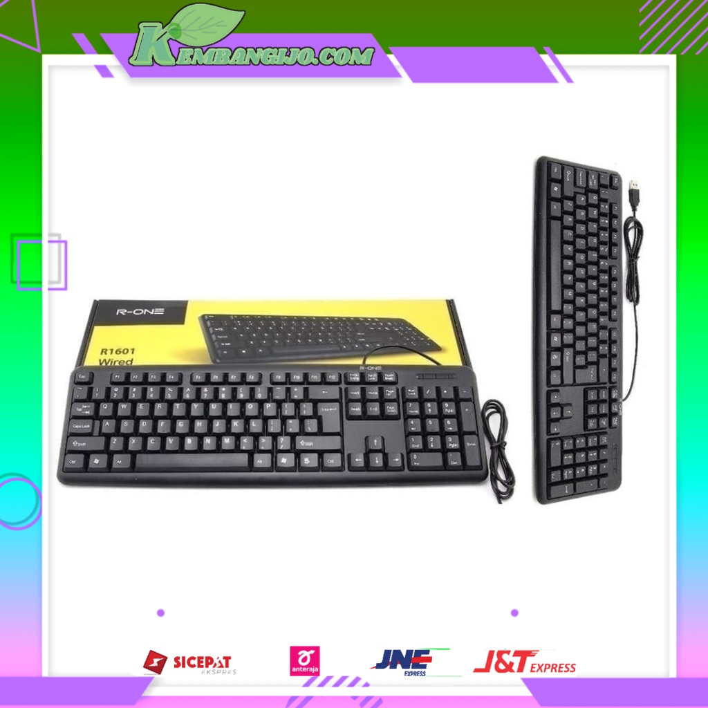 Jual Keyboard Komputer Pc Angka Mechanical Gaming Kabel Usb Panjang ...