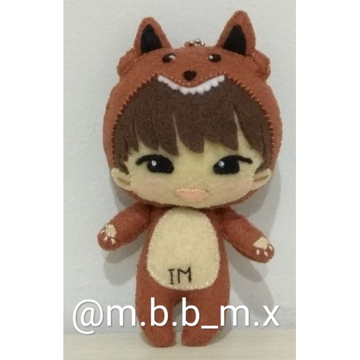 Jual custom kpop flanel doll boneka korea idol safari monsta x im ...