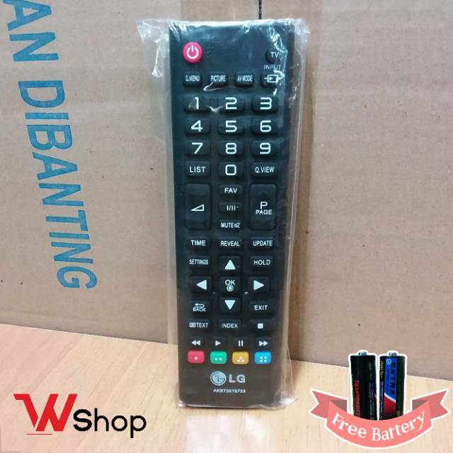 Jual Remot TV LCD/LED LG - ORIGINAL 100% - Television Remote | Shopee ...