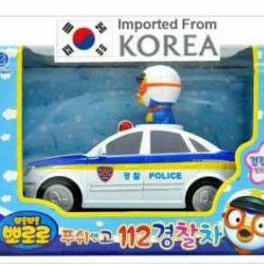 Jual Mainan Pororo Push&Go Police Car original/mainan mobil pororo ...