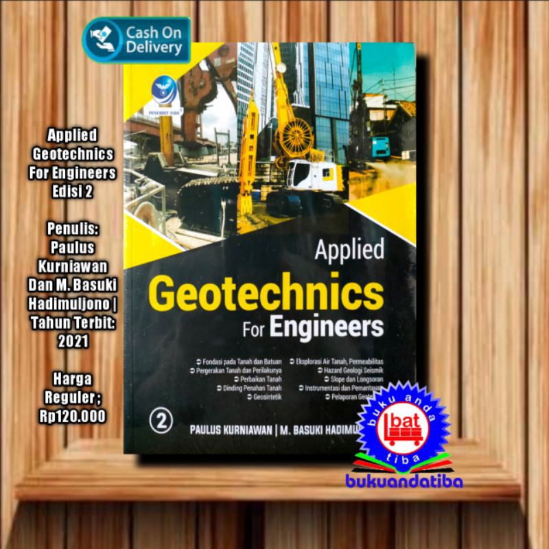 Jual Applied Geotechnics For Engineers - Paulus Kurniawan | Shopee Indonesia