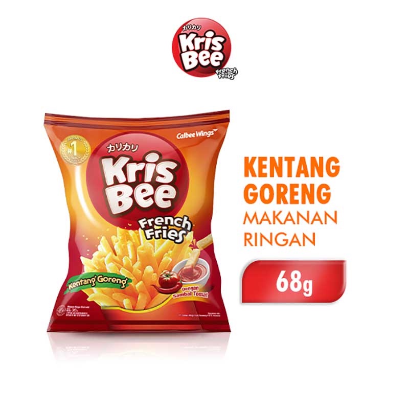 Jual Kris Bee French Fries 68g | Shopee Indonesia
