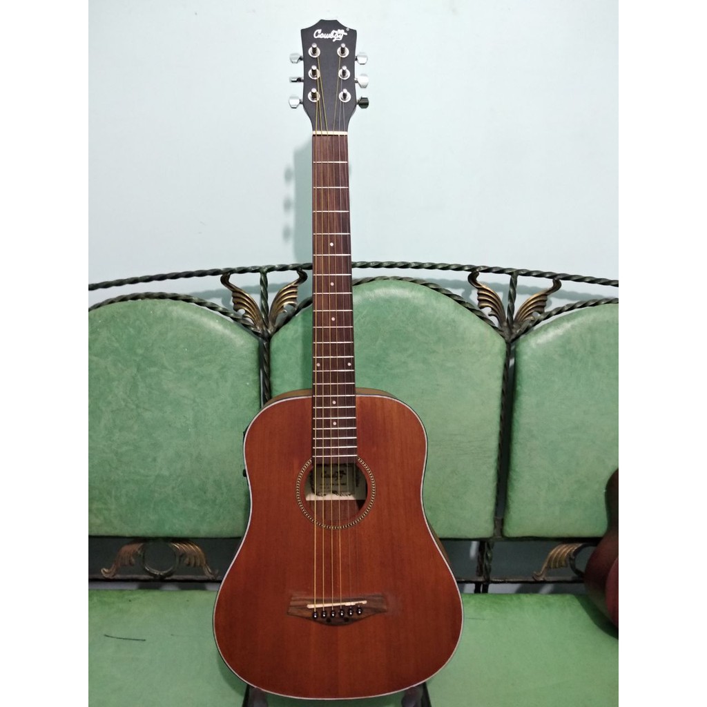 Jual Gitar Akustik Elektrik Cowboy Original Tipe GW-120 NS Ukuran 3/4 ...