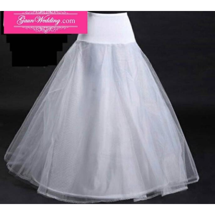 Jual petticoat 1 ring 1 layer /dalaman Rok pengantin | Shopee Indonesia