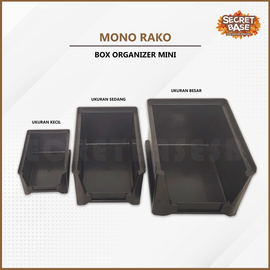 Jual MONO RAKO - Kotak Plastik Stackable / Rak Susun / Rak Komponen ...