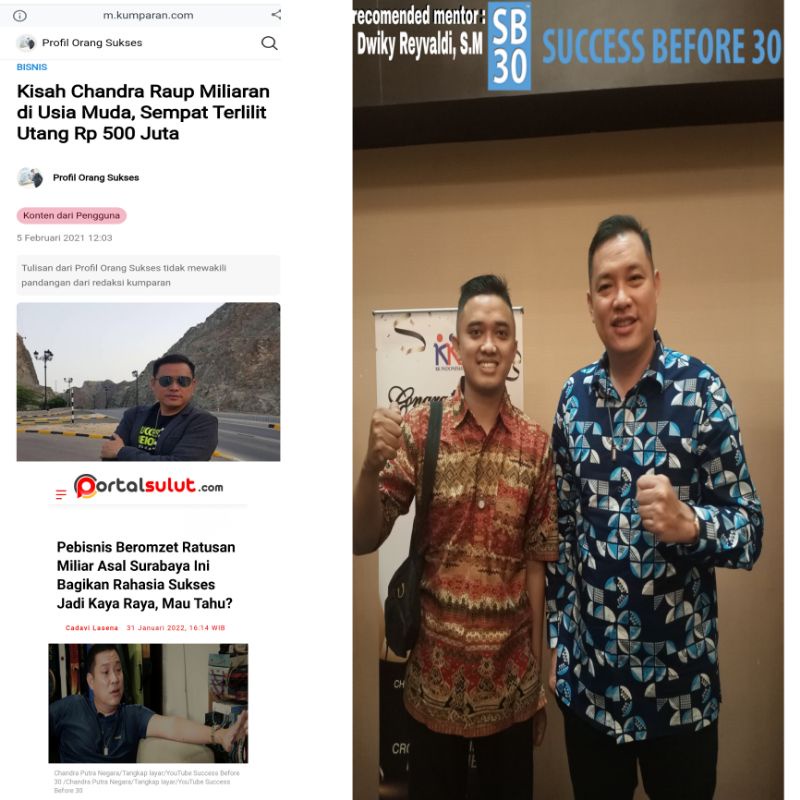 Jual buku sukses jadi milyarder tanpa harta warisan orang tua | Shopee Indonesia