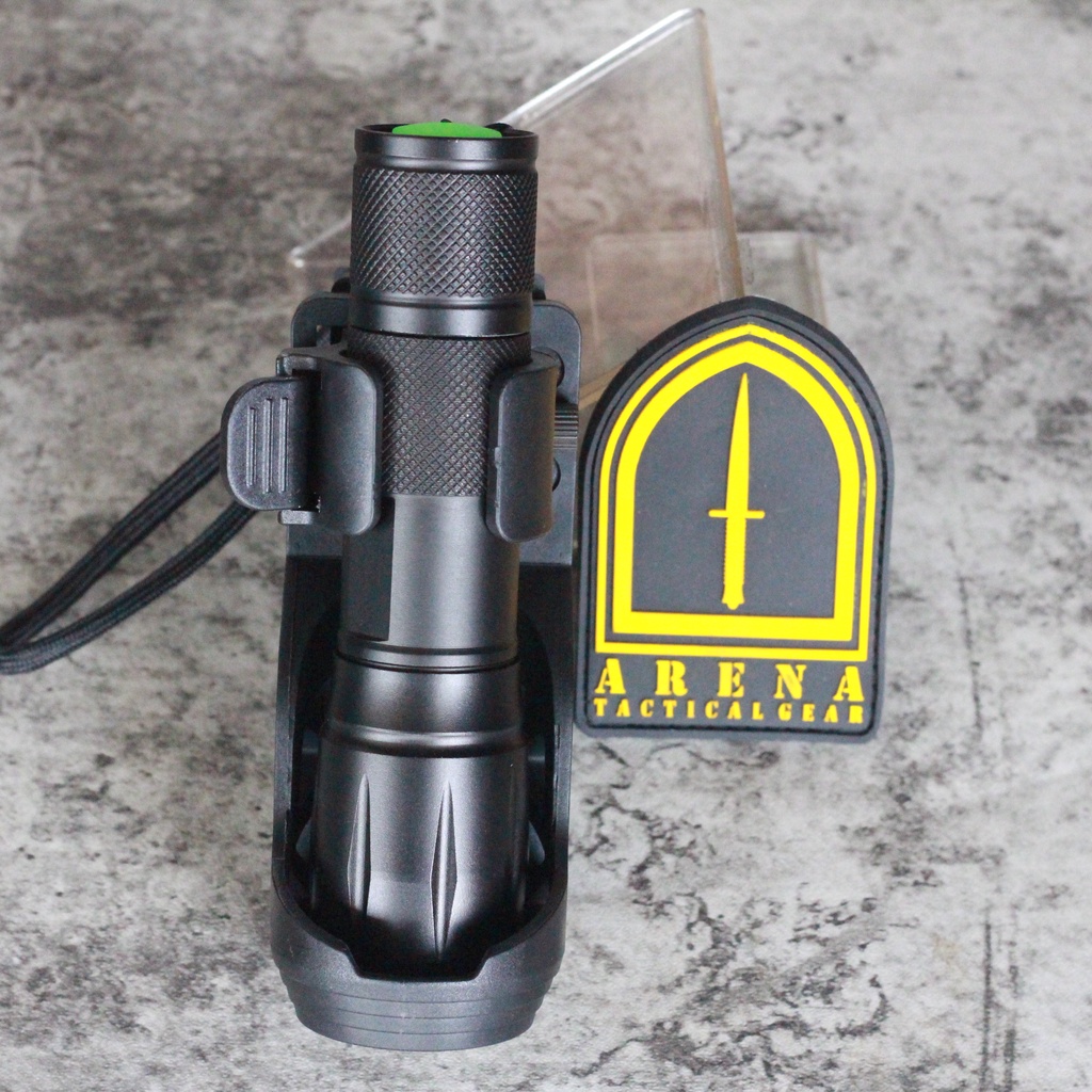 Jual Paket Lengkap Senter Tactical E17 Led Cree XM-L2 8000 Lumens ...