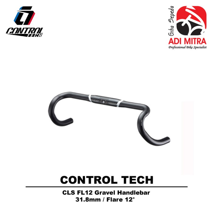 Jual Control Tech CLS FL12 RA-518 Gravel Handlebar Stang Sepeda Balap ...