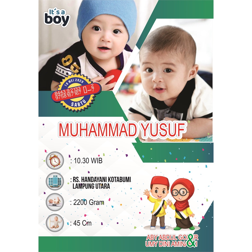 Jual IDENTITAS BAYI SOFT FILE UKURAN A4 | Shopee Indonesia