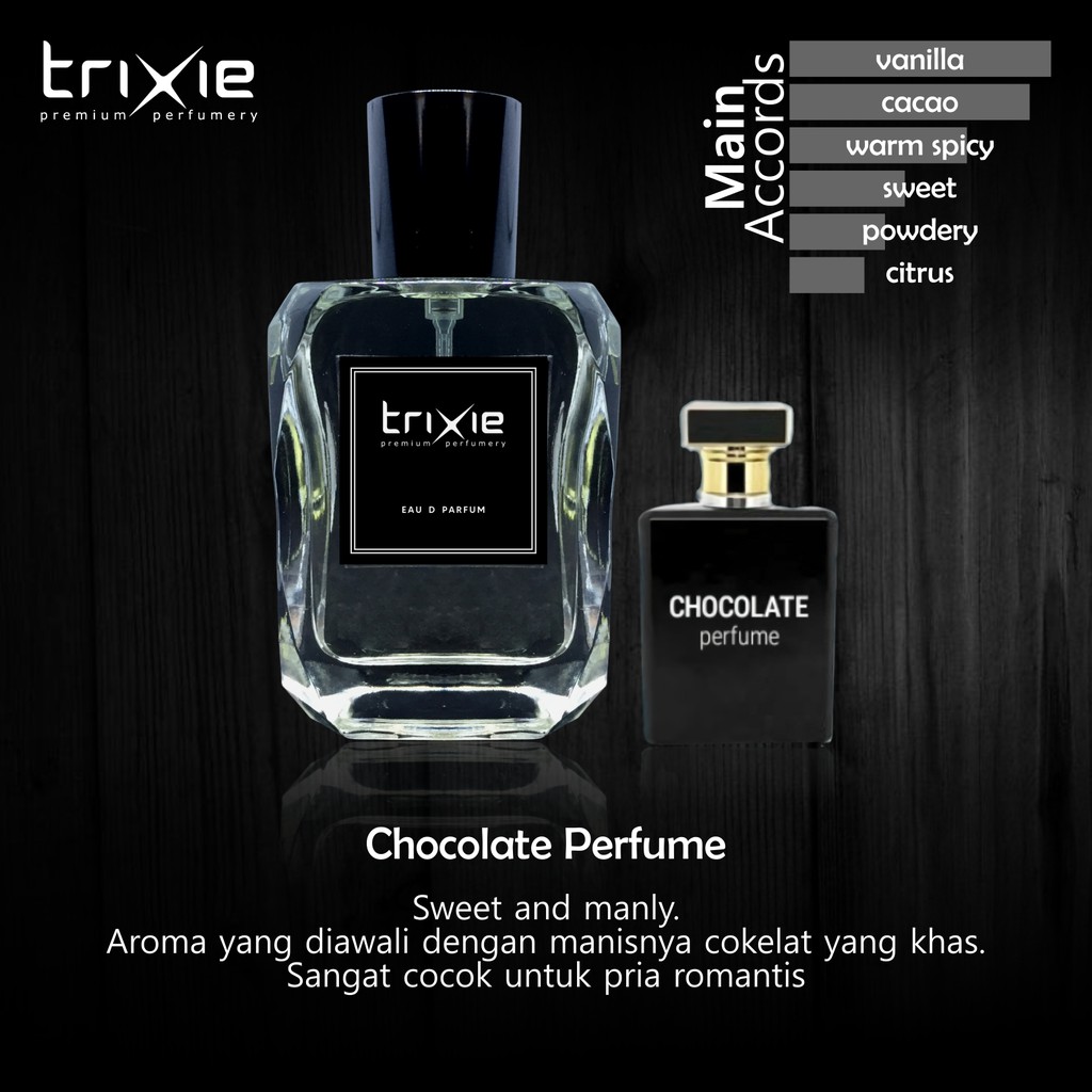 Jual Trixie Perfumery Chocolate Perfume inspired | Shopee Indonesia