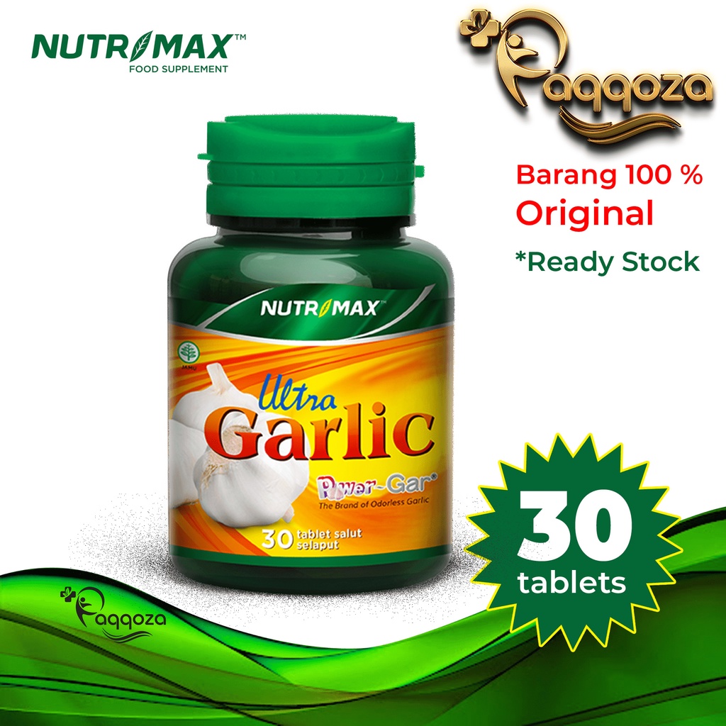 Jual Ultra Garlic 30 Tablet Nutrimax | Shopee Indonesia